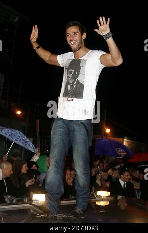 Ex housemate Stuart Pilkington attends the Big Brother 9 final, at ...