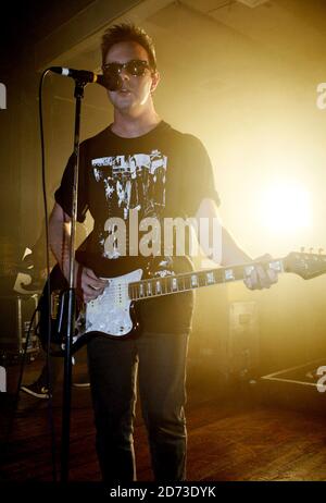 James Allan of Glasvegas performs live on stage at the Scala in Kings ...