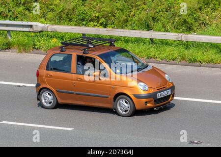 2002 orange Daewoo Matiz SE Plus 796cc petrol Hatcback; Vehicular ...