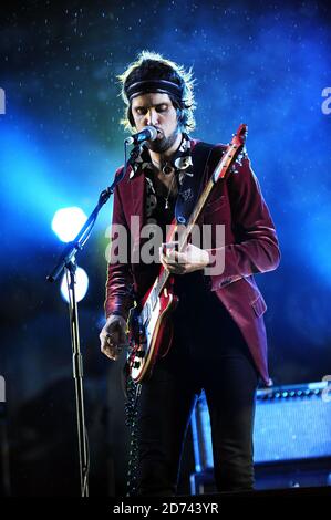 Sergio Pizzorno of Kasabian performing during Radio 1's Big Weekend at ...