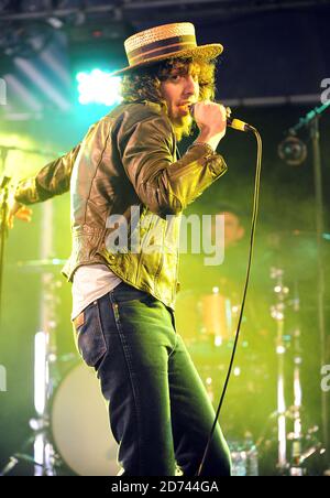 Adam Green performing on the third day of the Leeds Festival, in ...