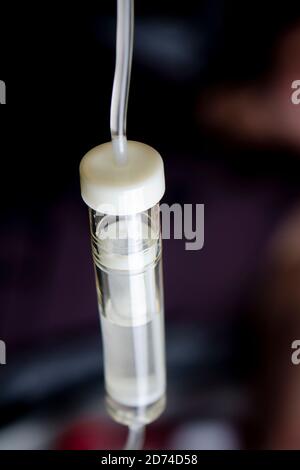 IV infusion filter Stock Photo - Alamy