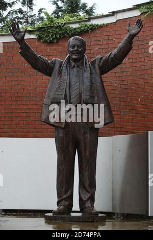 The Jack Walker statue outside of the ground. The Jack Walker statue ...