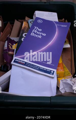 BT The Phone Book Stock Photo - Alamy