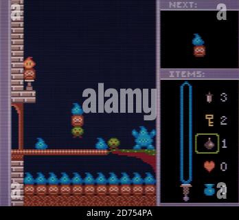 Puzzle Master - Nintendo Game Boy Color Videogame - Editorial use only ...