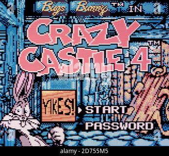 Bugs Bunny Crazy Castle - Nintendo Entertainment System - NES Videogame ...