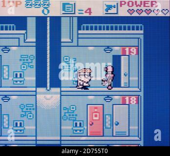 Dexter's Laboratory - Robot Rampage - Nintendo Game Boy Color Videogame ...