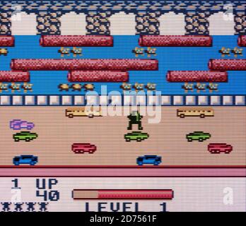 Frogger 2 - Nintendo Game Boy Color Videogame - Editorial use only ...