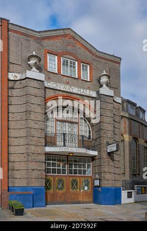 Conway Hall in Red Lion Square, London is the home of the Ethical ...