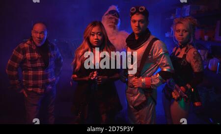 MONSTER FORCE ZERO, from left: Sly Clayton, Silvia Taziri, 2019. © Wild ...