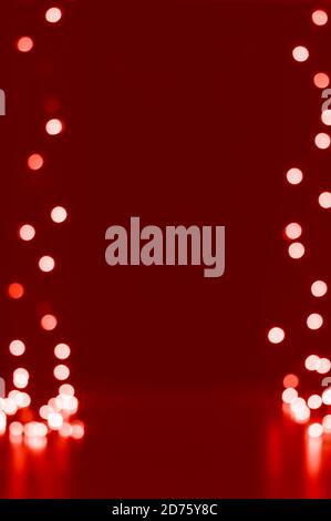 Christmas decoration equipment and photo frame on green paper art ...