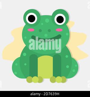 cute toad kawaii animal Stock Vector Image & Art - Alamy