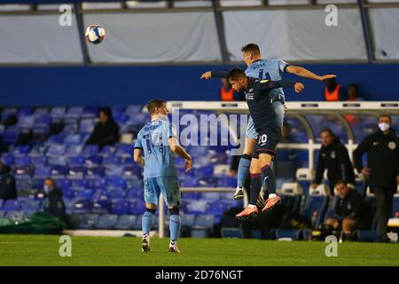 Liam Cullen #20 of Swansea City tackles Amad Diallo #16 of Sunderland ...