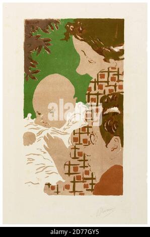Family Scene 1893 by Pierre Bonnard Stock Photo - Alamy