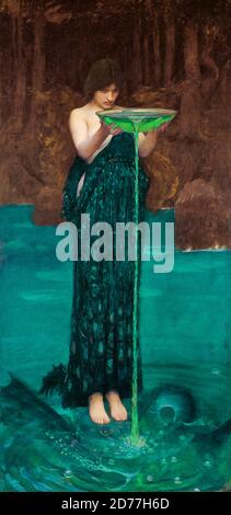 Waterhouse John William - Circe - British School - 19th Century Stock ...