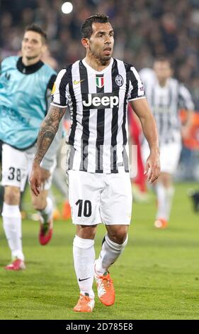 Carlos Tévez of Juventus Turin during the UEFA Europa League,8eme ...