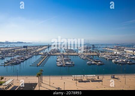 Spain, La Linea, Marina Stock Photo - Alamy