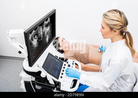 Uterus Female Reproductive Anatomy. Healthy Uterine Gynecology Stock ...
