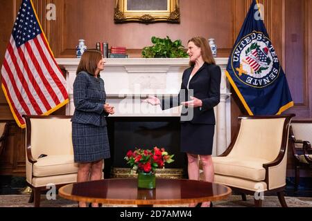 Senator Martha McSally R-Arizona speaks at a rally for President Donald ...