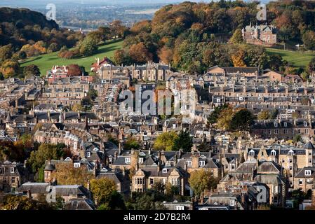 Residential housing in suburbs of Edinburgh, Scotland Stock Photo - Alamy
