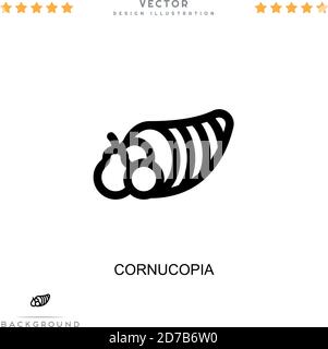 Corn line icon, thanksgiving and vegetables, corncob vector icon, maize ...