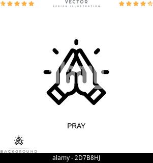 Forgiveness line icon. Simple element from social activity collection. Creative Forgiveness ...