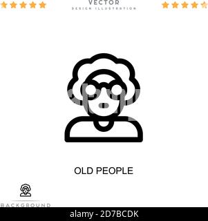 Senior lifestyle infographics with old people health symbols and ...