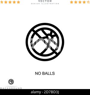 Stop sport games. Prohibited football. Red prohibition sign volleyball ...