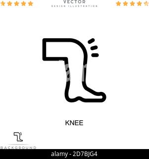 Medical infographics. Knee joint osteoarthritis stages, vector chart of ...