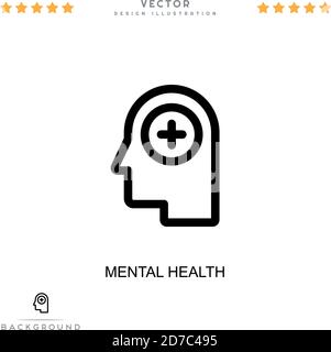 Psychotherapy icon. Line element from psychotherapy collection. Linear ...