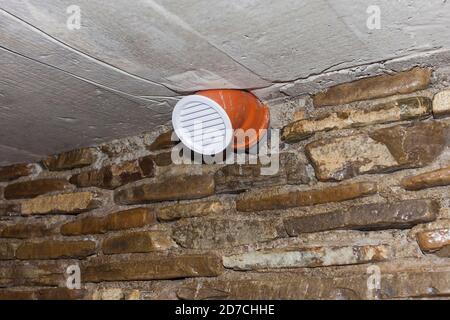 air vent or ventilation system in the basement Stock Photo Alamy