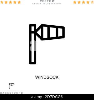 Forecast icon. Line simple icon for templates, web design and ...