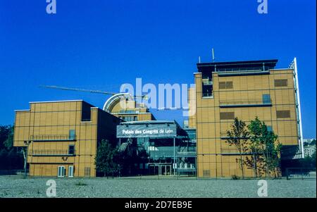 Palais des Congrès de Lyon, Lyon Convention Center, by architect Renzo ...