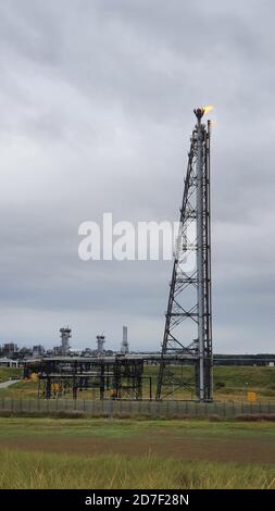 St Fergus gas plant Stock Photo - Alamy