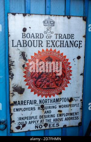 Unemployment Job Centre Labour Exchange. A black British man in a ...