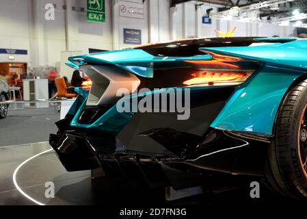 DUBAI, UAE - NOVEMBER 16: The Ajlani Motors Drakuma concept is on Dubai ...