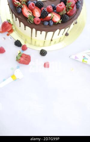 Confectionery flavored cakes for a holiday and a normal breakfast Stock Photo - Alamy