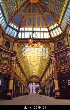 The Arcade, Liverpool Street station, City of London, England, U.K ...