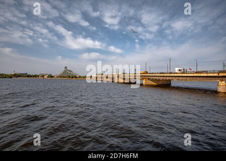 National Library of Latvia, Riga. The building was designed by American ...