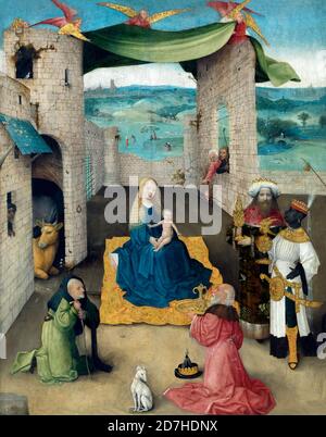The Adoration of the Magi - by Hieronymus Bosch, 1475 Stock Photo - Alamy