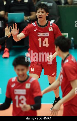 Yuki ISHIKAWA of Japan during the Volleyball Nations League 2026 match ...