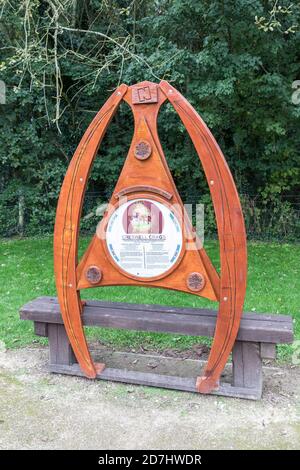 Creswell Crags, Derbyshire, England Stock Photo - Alamy