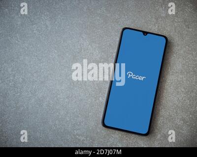 Lod, Israel - July 8, 2020: Pacer Walking & Running Pedometer app ...