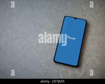 Lod, Israel - July 8, 2020: Pacer Walking & Running Pedometer app ...