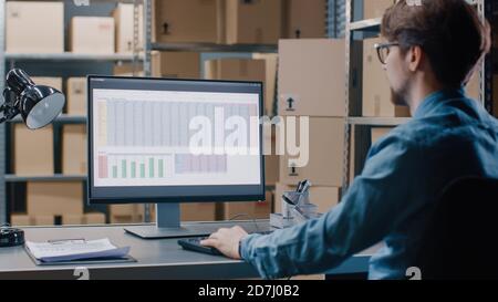 Warehouse Inventory Manager Works with a Spreadsheet on a Personal ...