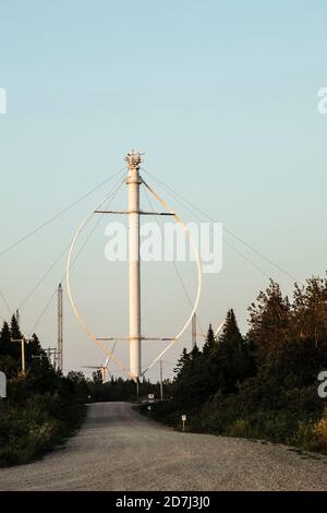 Eole, Cap-Chat, wind turbines, Gaspesie, Quebec, Canada Stock Photo - Alamy