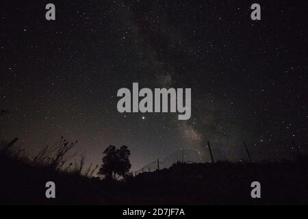 Night Sky as viewed from Fasli, Paphos Cyprus Stock Photo - Alamy