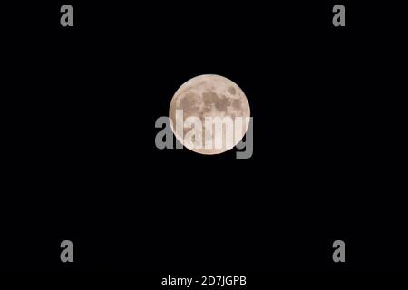 Full Moon in August, Fasli, Paphos Cyprus Stock Photo - Alamy