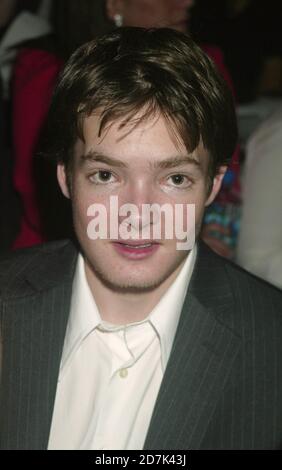 Charlie Shaffer, son of Anna Wintour attends the Zac Posen Showing of ...