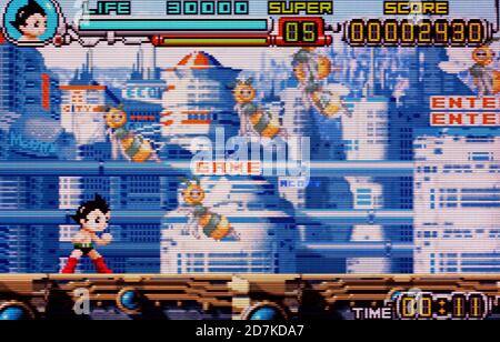 Astro Boy - Nintendo Game Boy Advance Videogame - Editorial use only ...